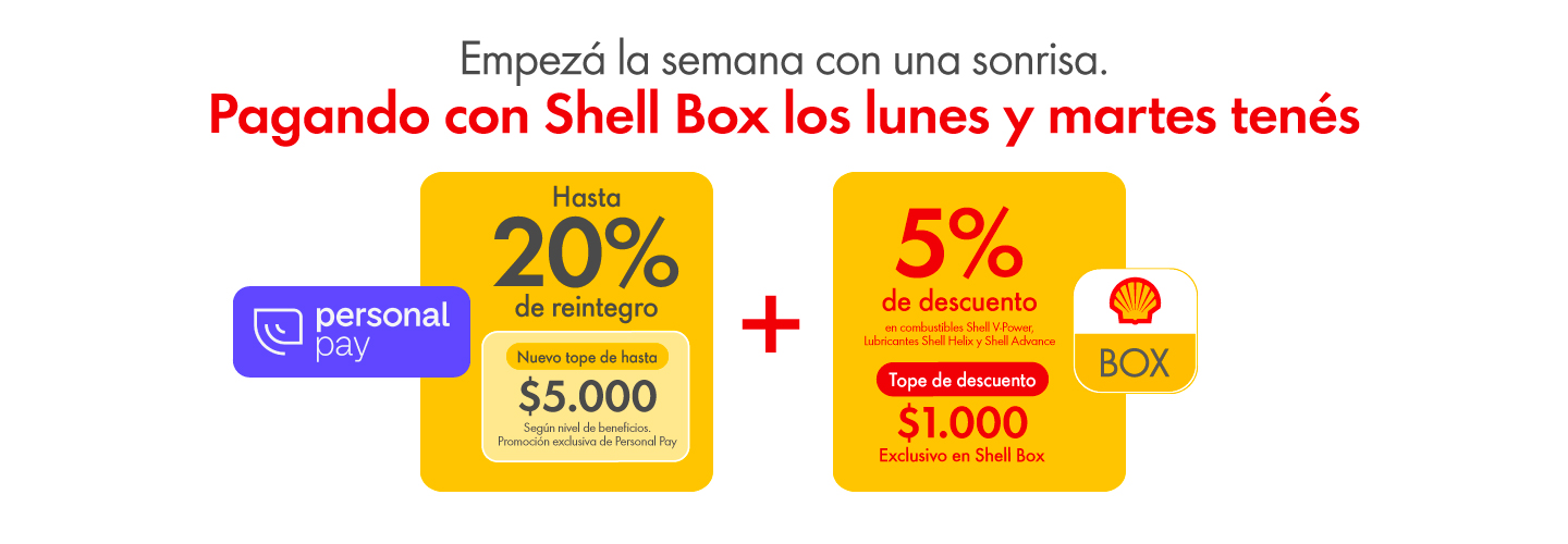 Shell Box - Beneficios, descuentos y promociones